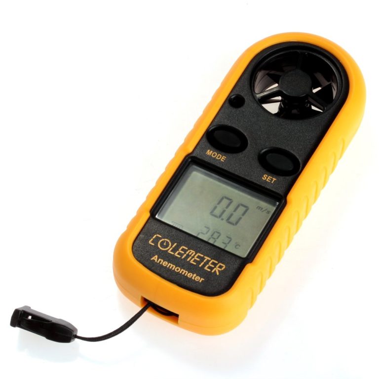 Digitales LCD Anemometer von Colemeter-1 - messwerttechnik.de